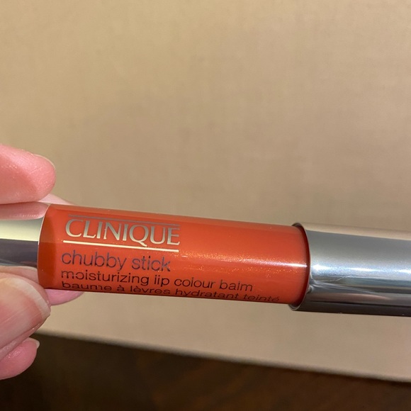 Clinique | Makeup | Clinique Chubby Stick Lip Balm Mega Melon | Poshmark